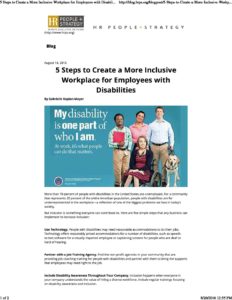 5 Steps to Create a More Inclusive Workplace for Employees with ...